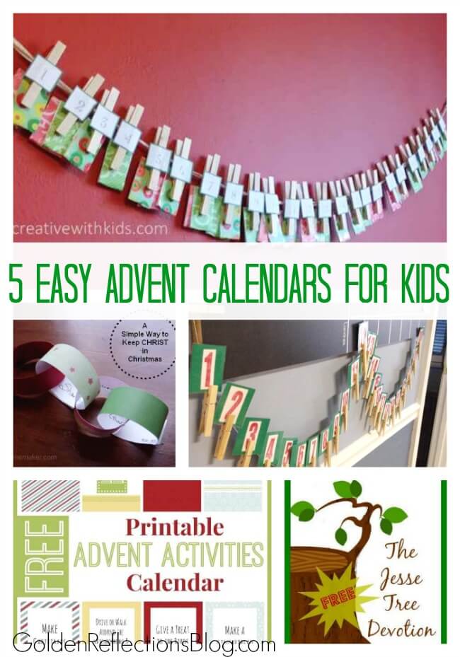 5 Quick And Easy Advent Calendar Activities