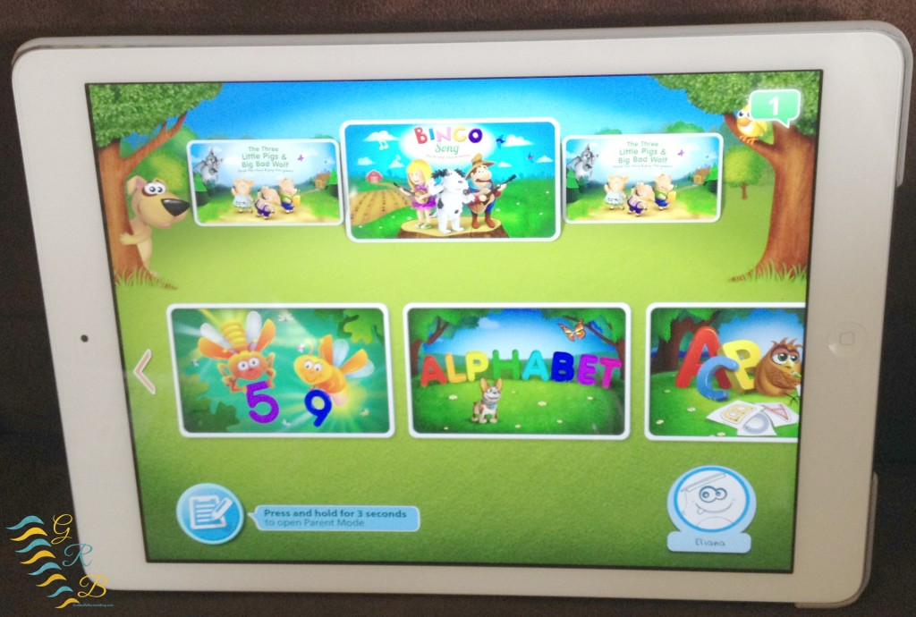 Kids Academy iPad App - Growing Hands-On Kids