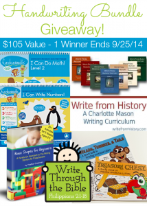 Handwriting-Bundle-Giveaway - Growing Hands-On Kids