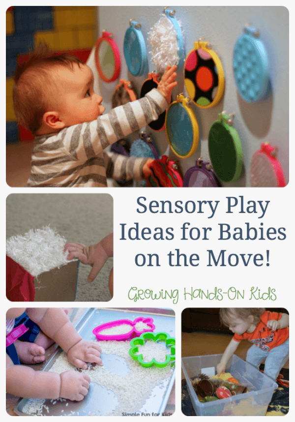 Sensory Play Ideas for Babies on the Move! Sensory Play Ideas for Babies on the Move!