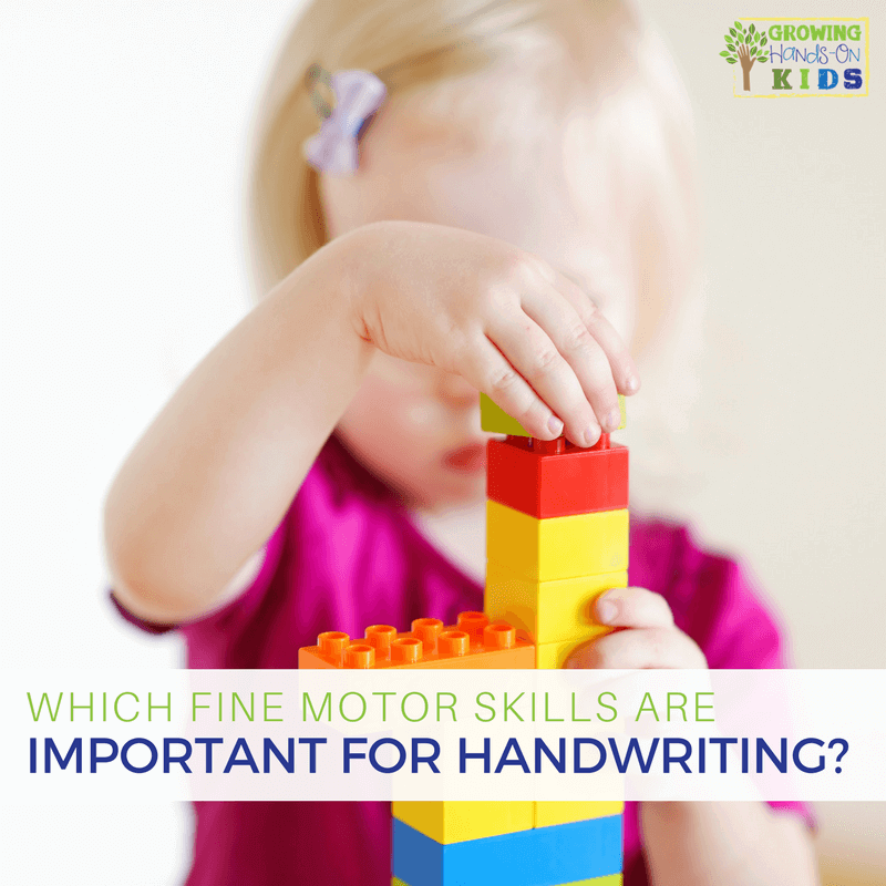 Which Fine Motor Skills Are Important For Handwriting 