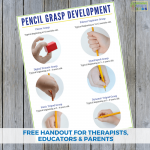 Typical Pencil Grasp Development for Kids