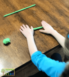 Play Dough Tic-Tac-Toe Game: Pre-Writing Activity for Kids