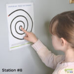 10 Station Sensory-Motor Walk Activities for School - Free Printable ...