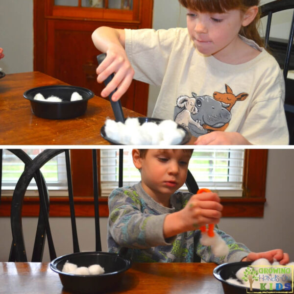 Fine Motor Minute to Win It Games for Kids - Growing Hands-On Kids