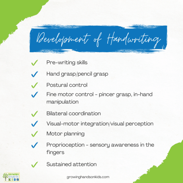 The Development of Handwriting Skills in Children - Growing Hands-On Kids