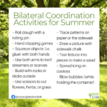 Fun Summer Bilateral Coordination Activities for Kids