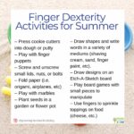 Fun Summer Finger Dexterity Activities for Kids
