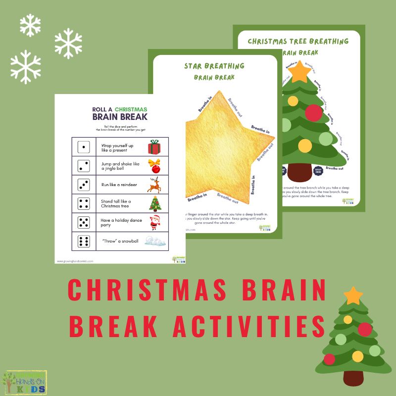 Christmas-Brain-Break-Activity-Square - Growing Hands-On Kids