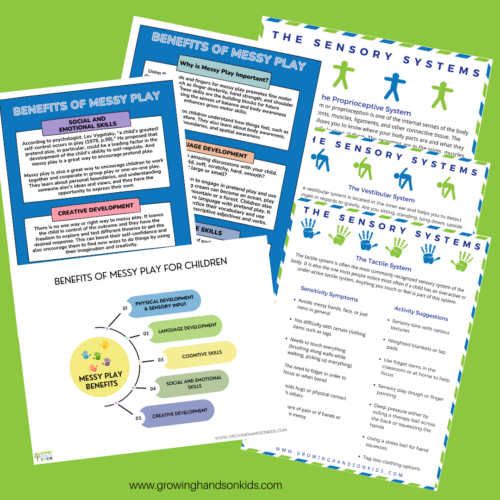 Grab Your Messy Play Free Handout! - Growing Hands-On Kids