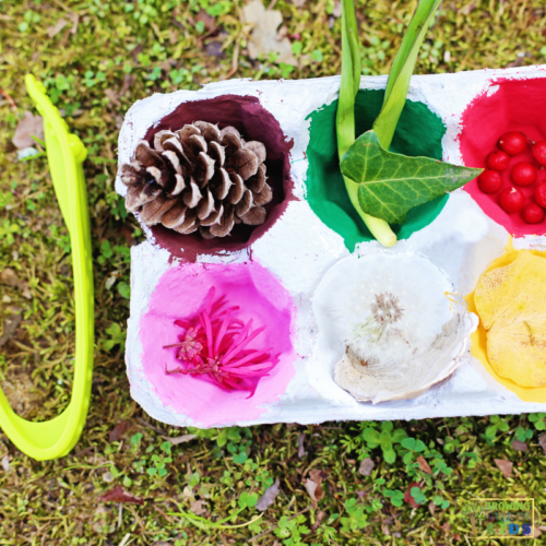Nature Color Hunt Fine Motor Activity