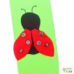 Ladybug Button Fine Motor Activity